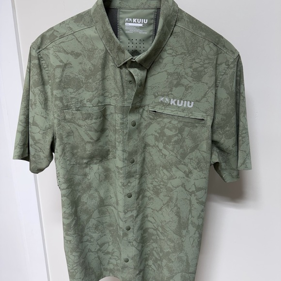 KUIU | Shirts | Kuiu Olive Camouflage Tactical Shirt | Poshmark